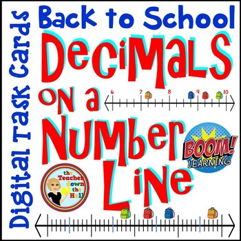 Back to School Decimals on Number Lines » The Teacher Down The Hall